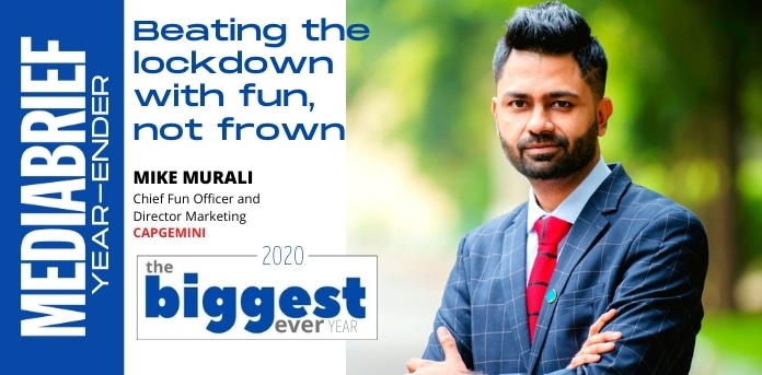 EXCLUSIVE | Mike Murali, Capgemini: Beating the lockdown with fun, not ...