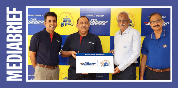 TVS Eurogrip becomes Principal Sponsor of Chennai Super Kings - MediaBrief