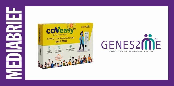 Genes2Me launches 10 minute self-test kit for COVID-19 — CoviEasy ...