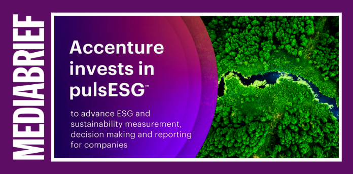 Accenture invests in pulsESG to advance ESG, sustainability measurement ...