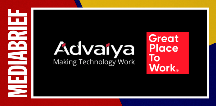 Advaiya certified as Great Place to Work for second consecutive year ...