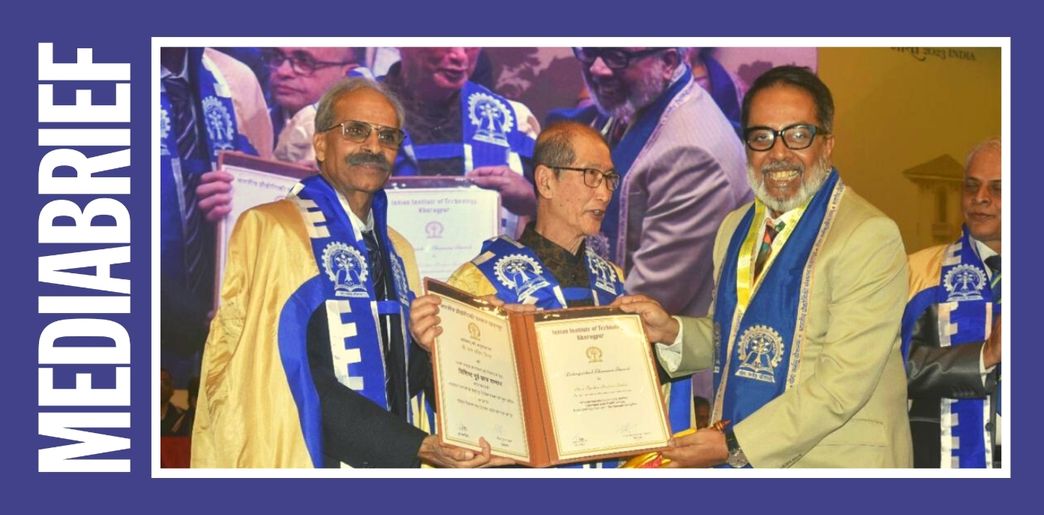 Partha Sinha wins the Distinguished Alumnus Award at IIT Kharagpur ...