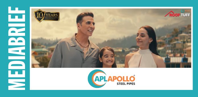APL Apollo debuts TVC featuring Akshay Kumar for ‘Roof Tuff’ steel coil ...